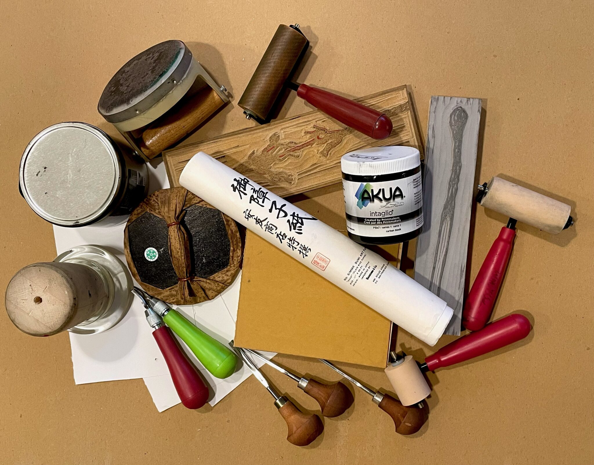 Exploring Linoleum Block Printing - Creative Arts Workshop