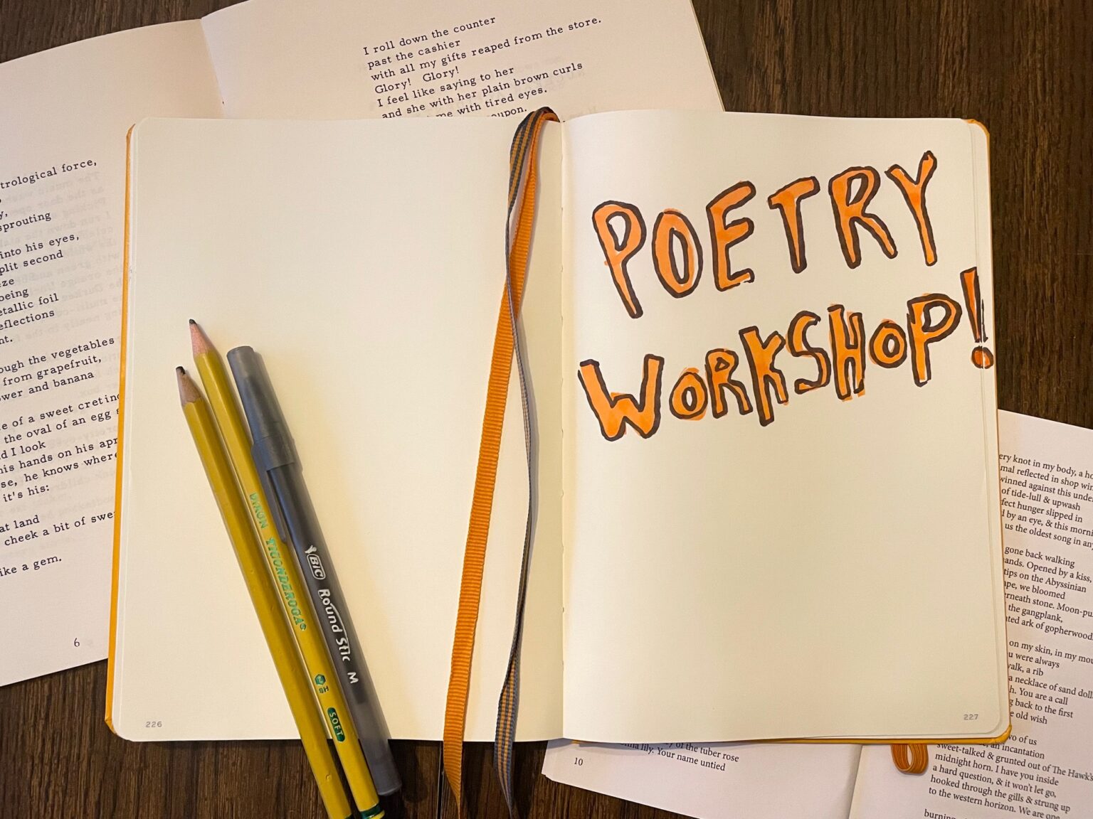 "Mature Poets Steal": A Generative Poetry Workshop - Creative Arts Workshop